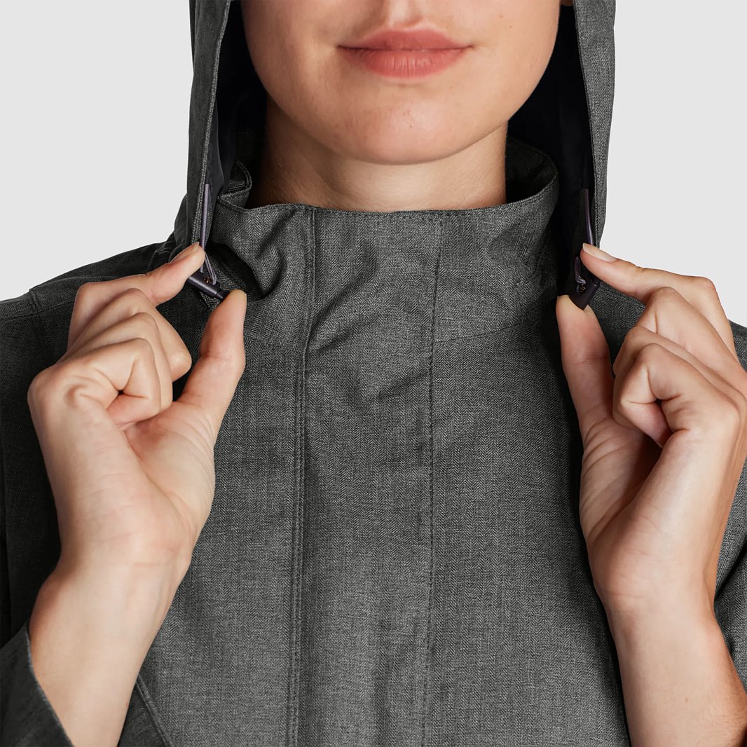 Women's Girl On The Go® Insulated Waterproof Trench Coat | Eddie Bauer