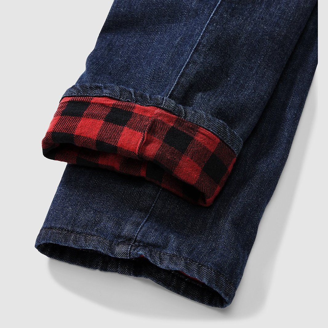 Women's Boyfriend Flannel-lined Jeans | Eddie Bauer