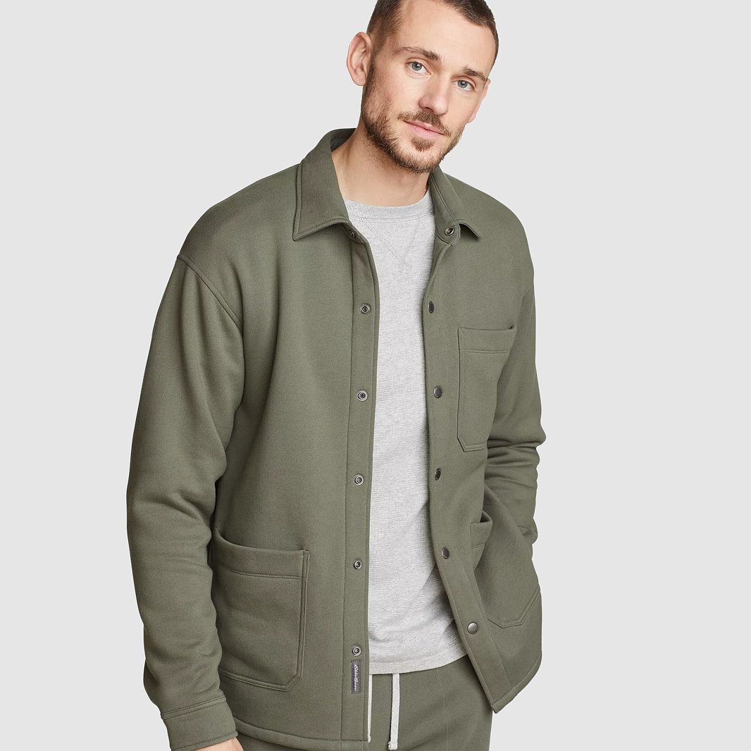 Eb Signature Fleece Chore Coat | Eddie Bauer