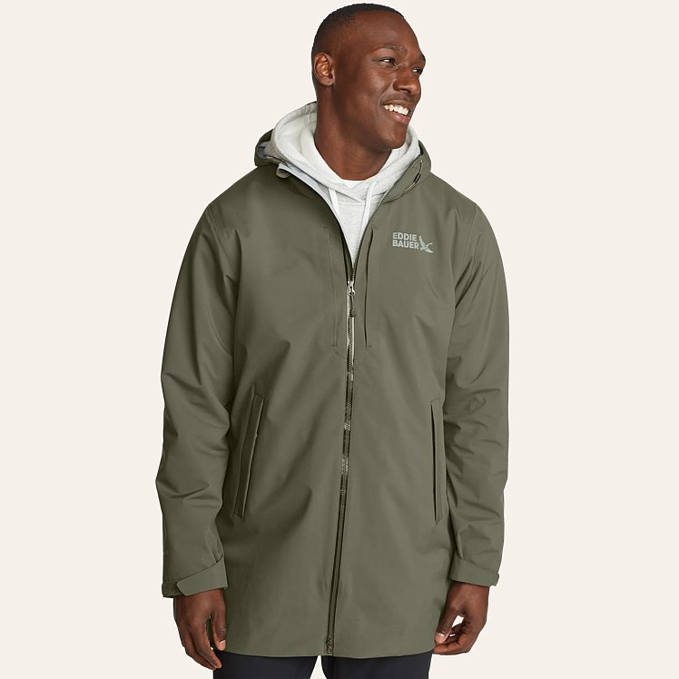 Men's Oscillate 3l Waterproof Trench Coat | Eddie Bauer Men's Oscillate 3l Waterproof Trench Coat | Eddie Bauer