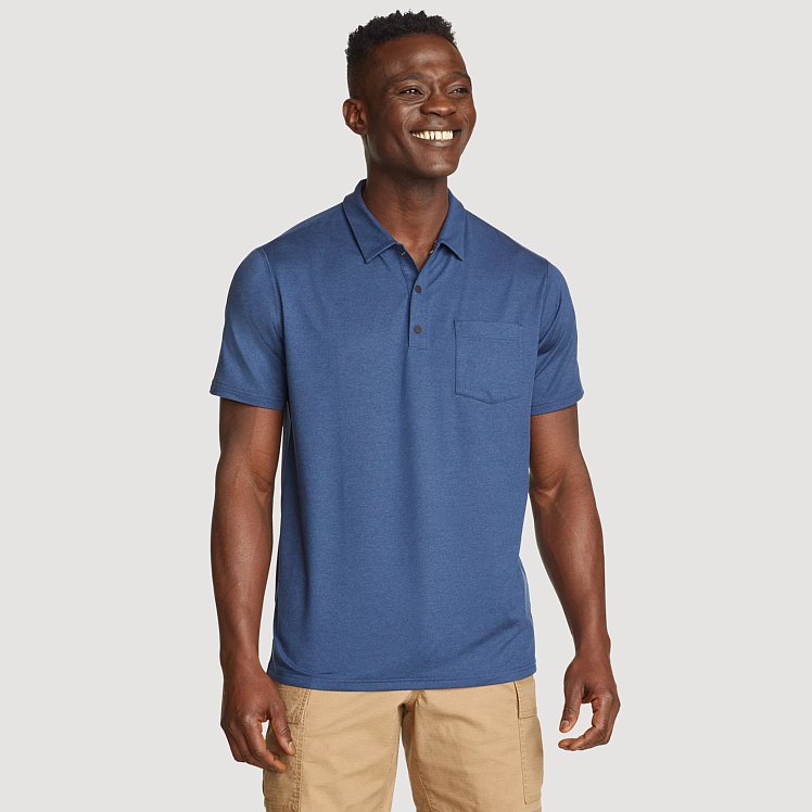 Men's Mountain Trek Short-sleeve Polo Shirt | Eddie Bauer
