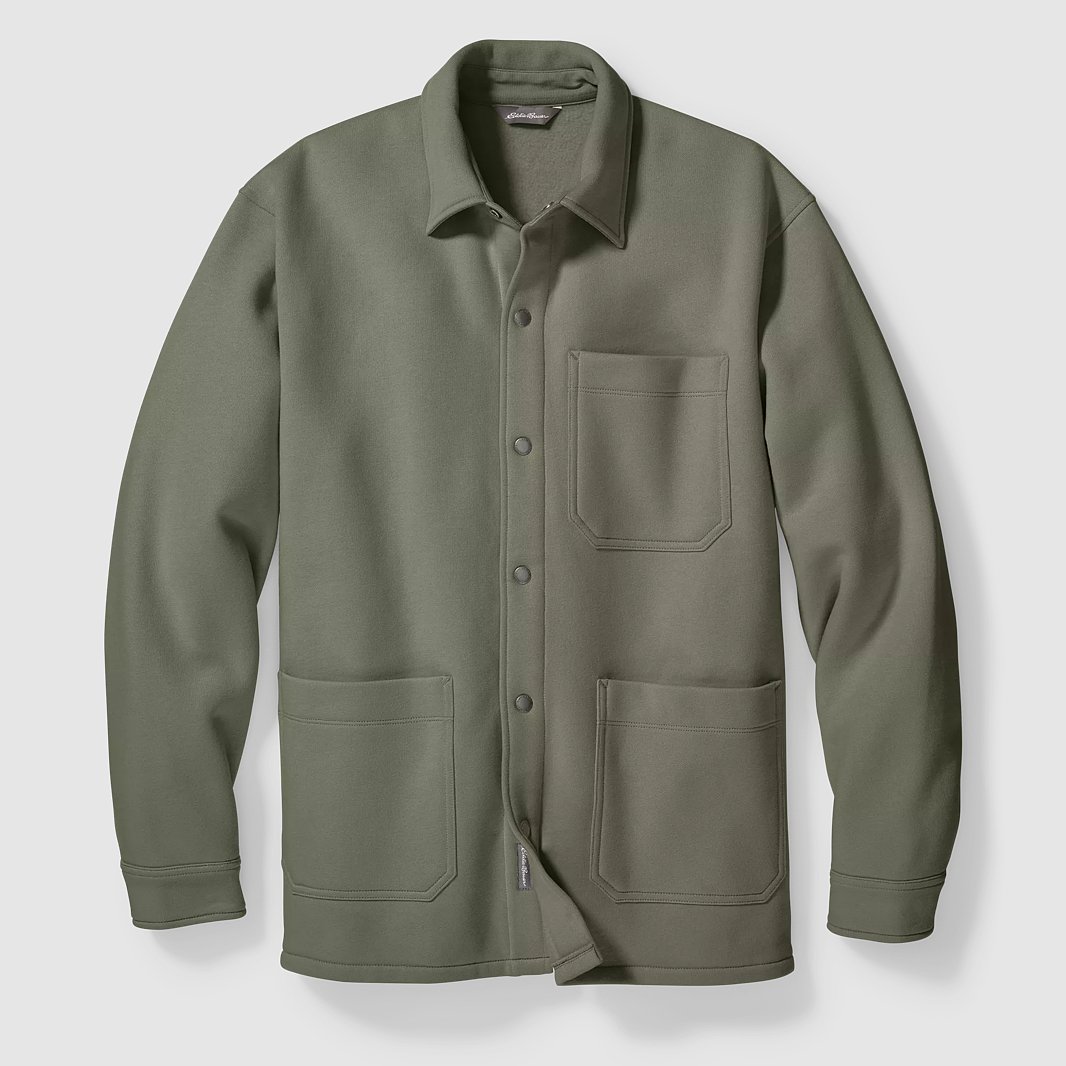 Eb Signature Fleece Chore Coat | Eddie Bauer