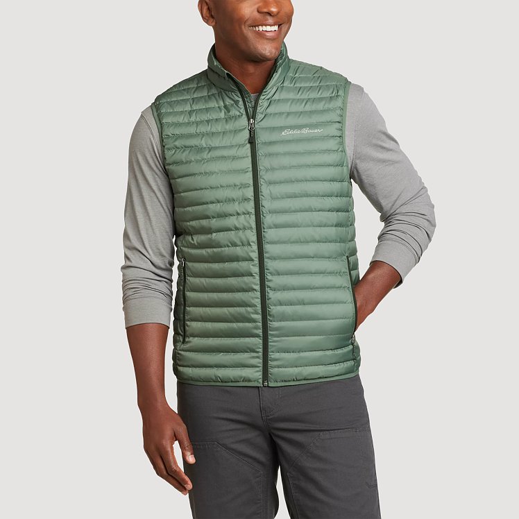 Men's Microlight Down Vest | Eddie Bauer Outlet